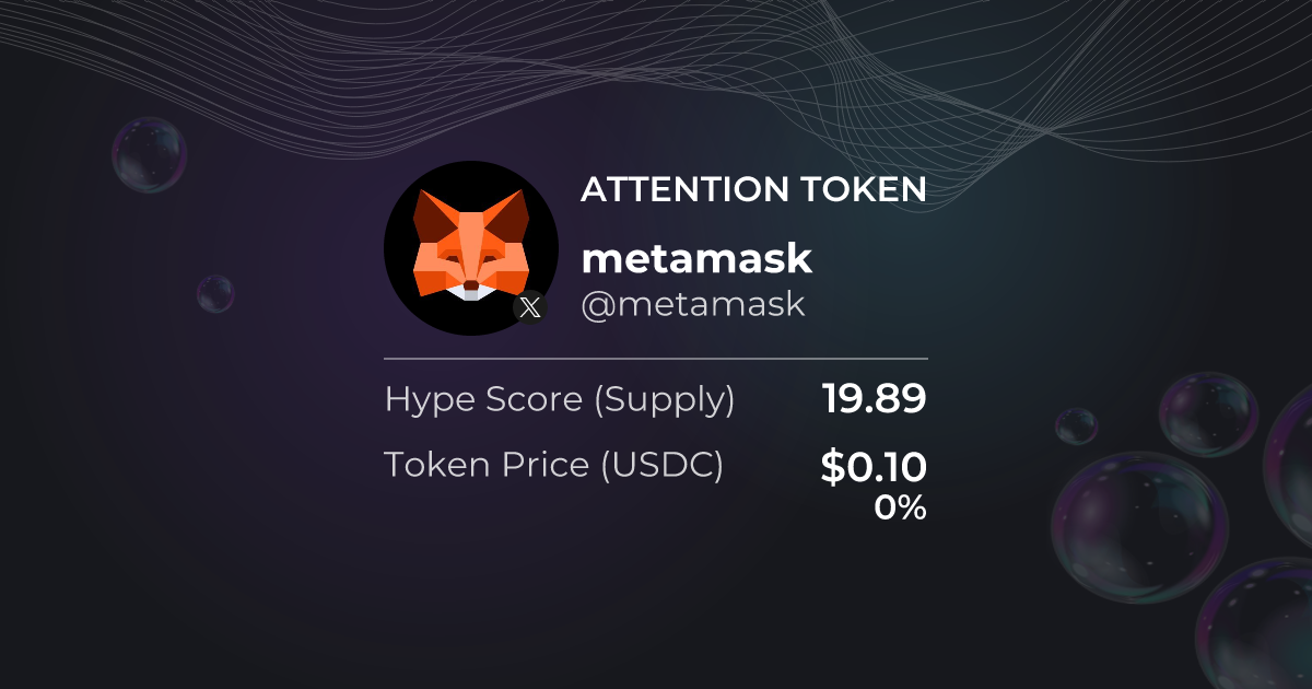 Hype - metamask (Twitter)