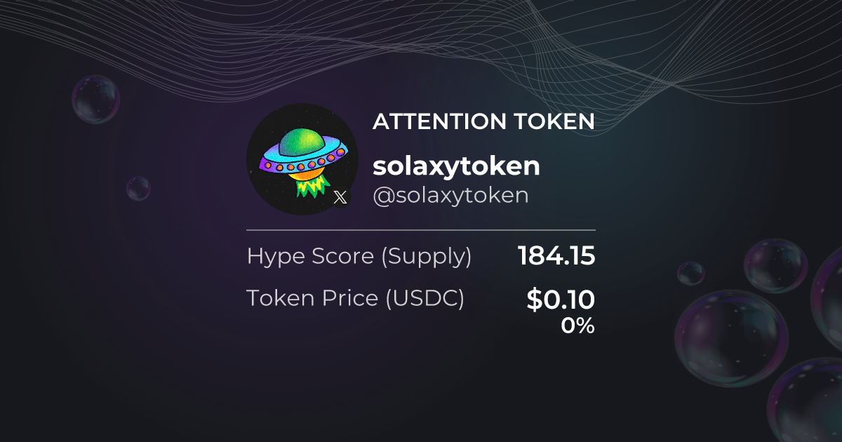 Hype - solaxytoken (Twitter)