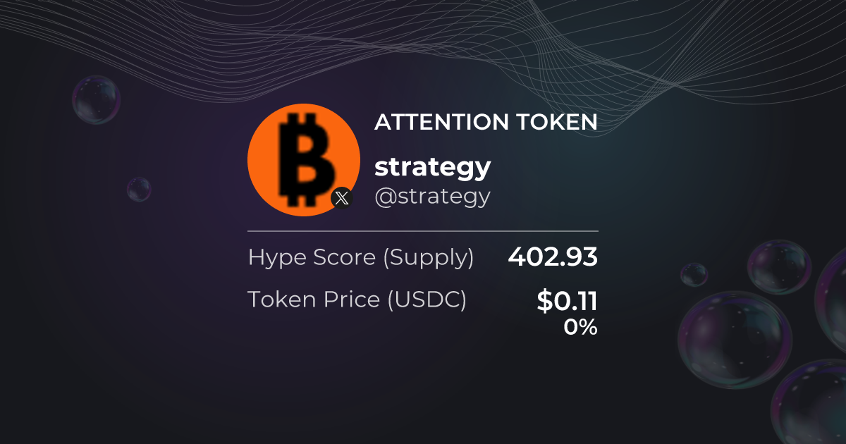 Hype - strategy (Twitter)